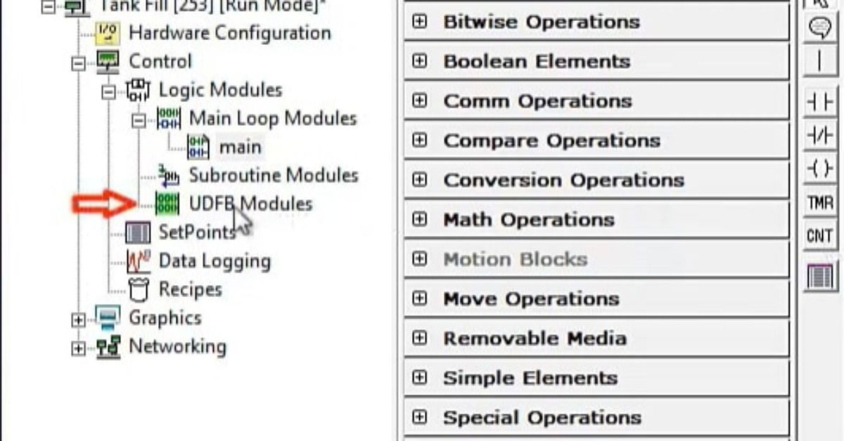 User Defined Function Blocks – tworzenie własnych bloków funkcyjnych w oprogramowaniu Cscape ...